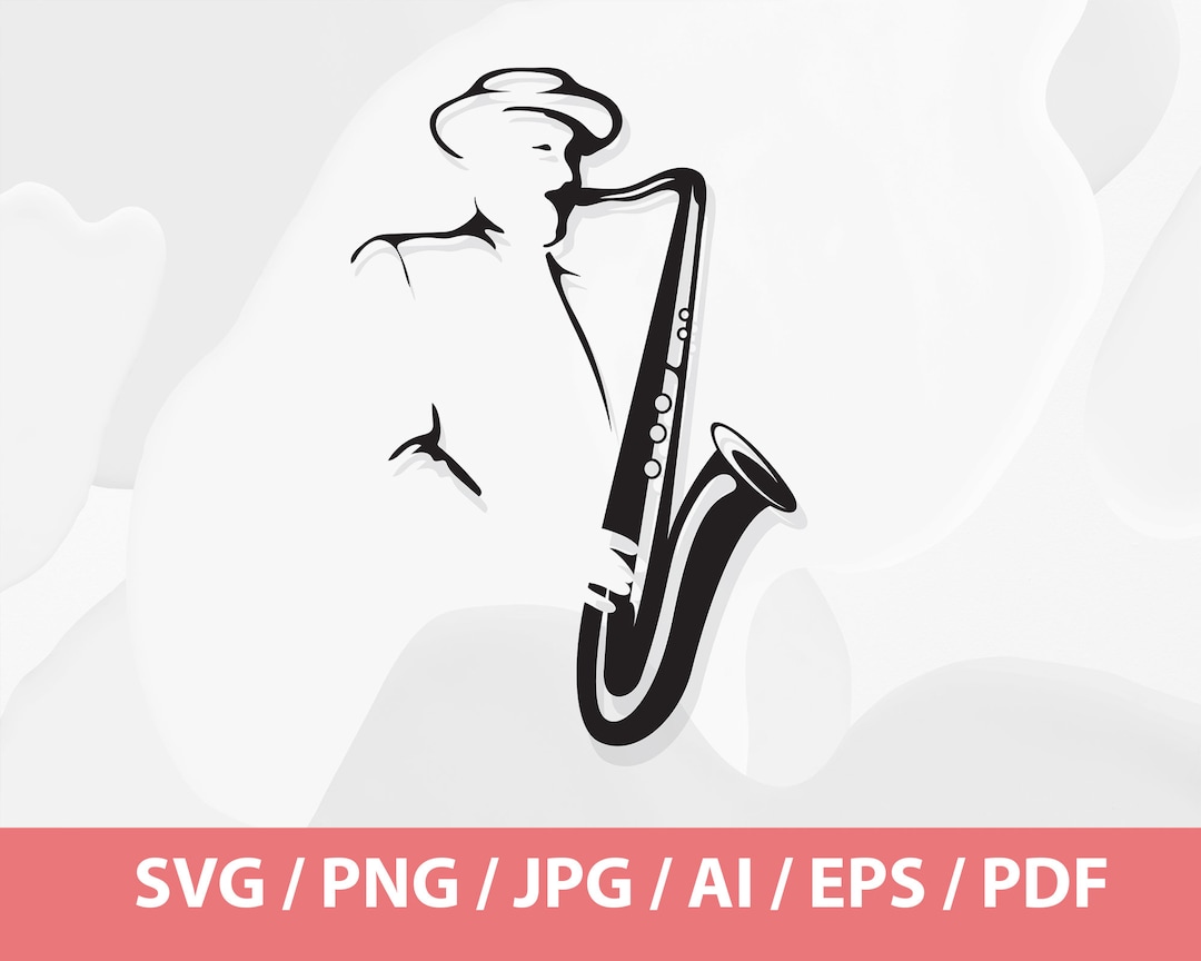 Jazz Logo SVG is Perfect for the Promotion of Every Jazz Music Events ...