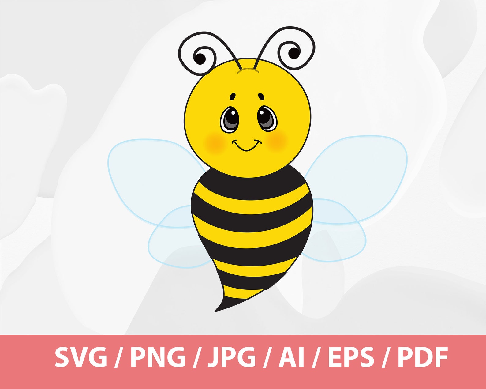 Bee SVG Bumble Bee Svg Cute Bee Svg Honey Bee Svg Bee - Etsy