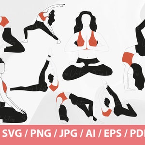 Yoga SVG - Meditation SVG, Meditation Svg, Namaste SVG, Yoga Silhouette ...