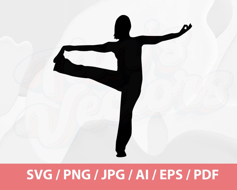 Yoga SVG - Yogo Poses Silhouette, Mediation Svg, Practice Svg, Yoga ...