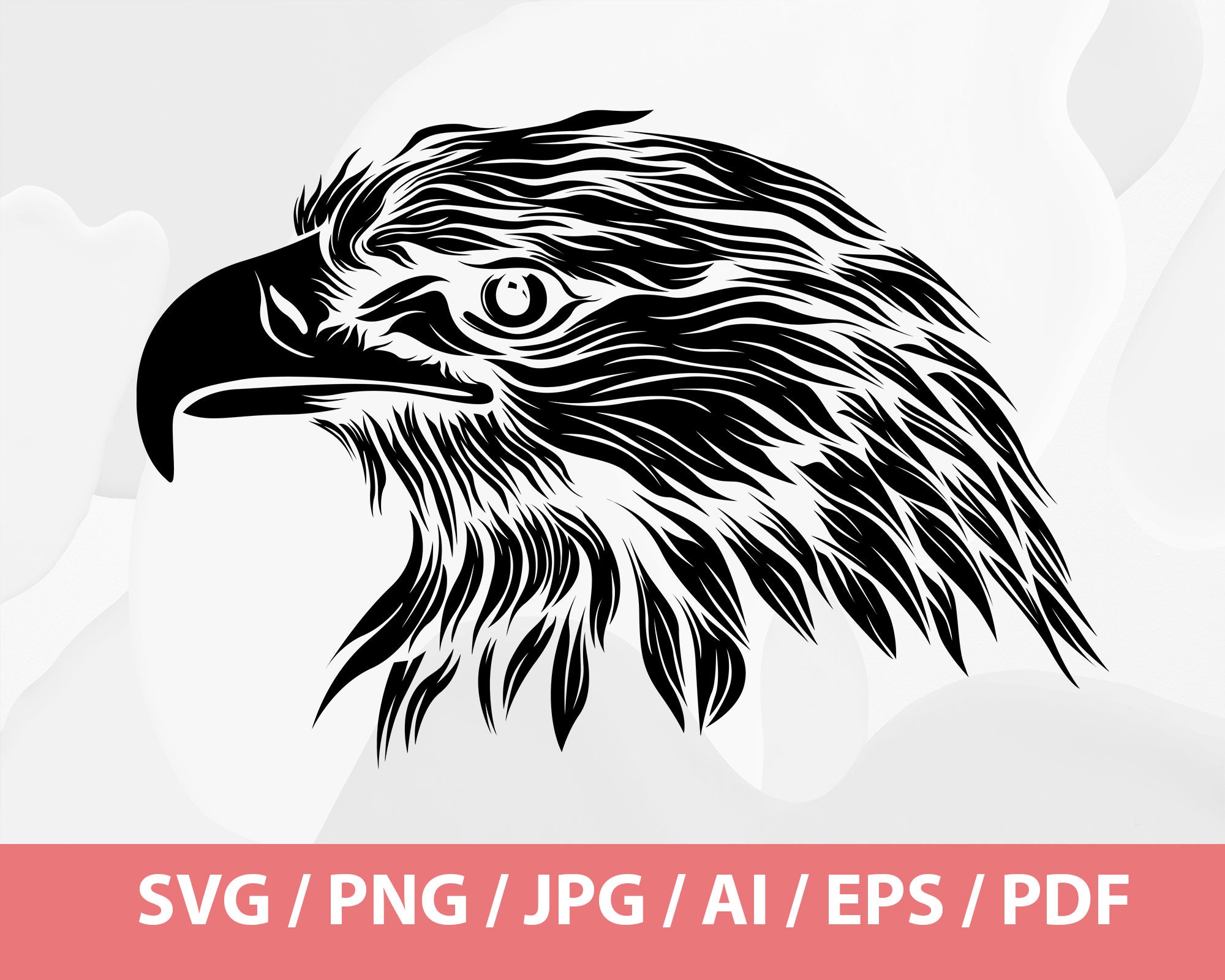 Eagle SVG Eagle Vector Eagle Clipart Eagle Stencil Svg - Etsy UK