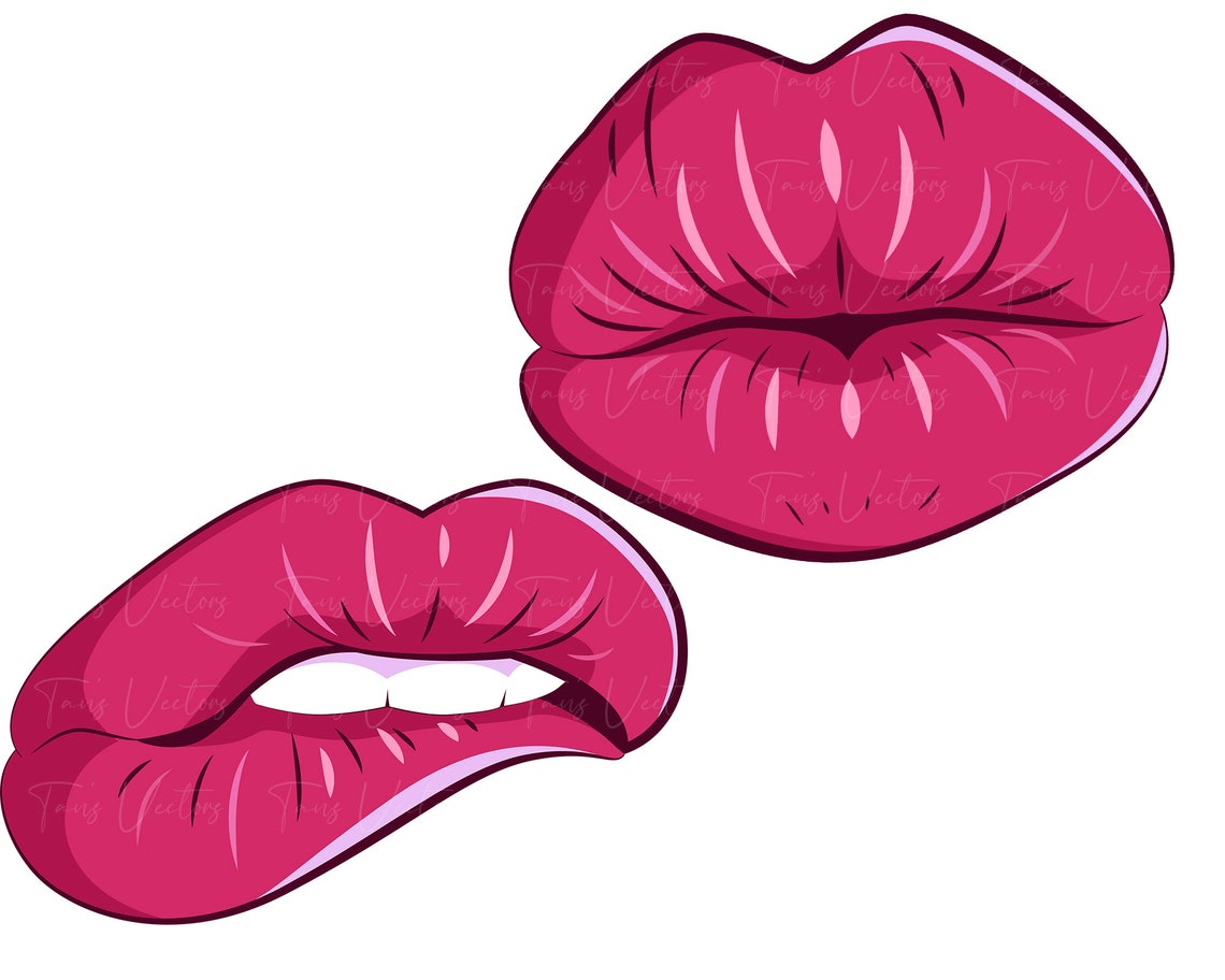 Sexy Pink Lips SVG Sexy Fashion Lip Pink Lip Svg Kiss - Etsy