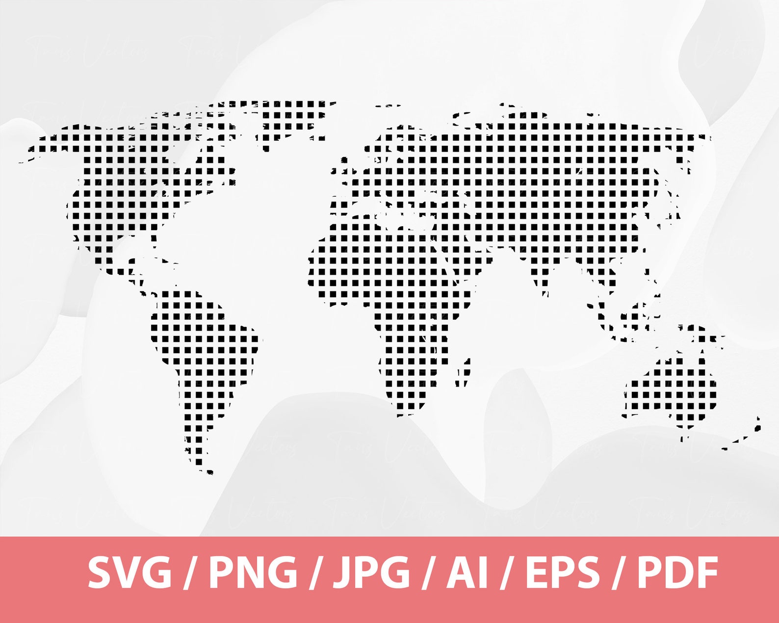 World Maps Collection SVG World Map SVG World SVG Travel - Etsy