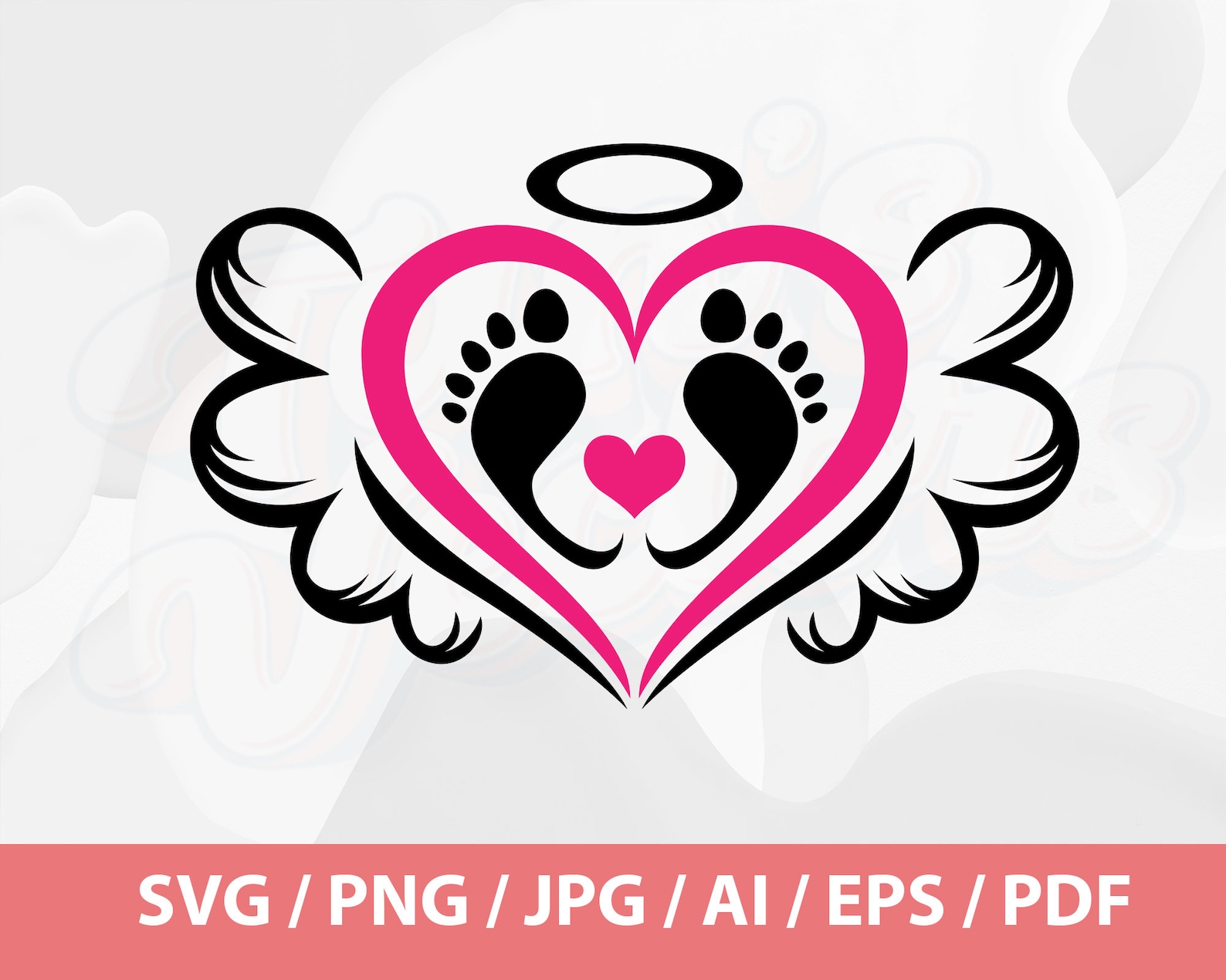 Baby Loss SVG Memorial Svg, Baby Footprints, Pregnancy and Infant Loss ...