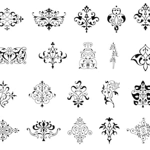 Decorative Elements SVG - Decorative Ornaments Svg, Geometric Design ...