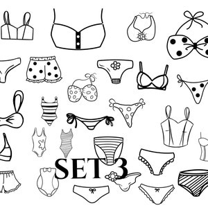 Woman Clothes Collection Set - Clothes Svg, Clothing Svg, Clothes ...