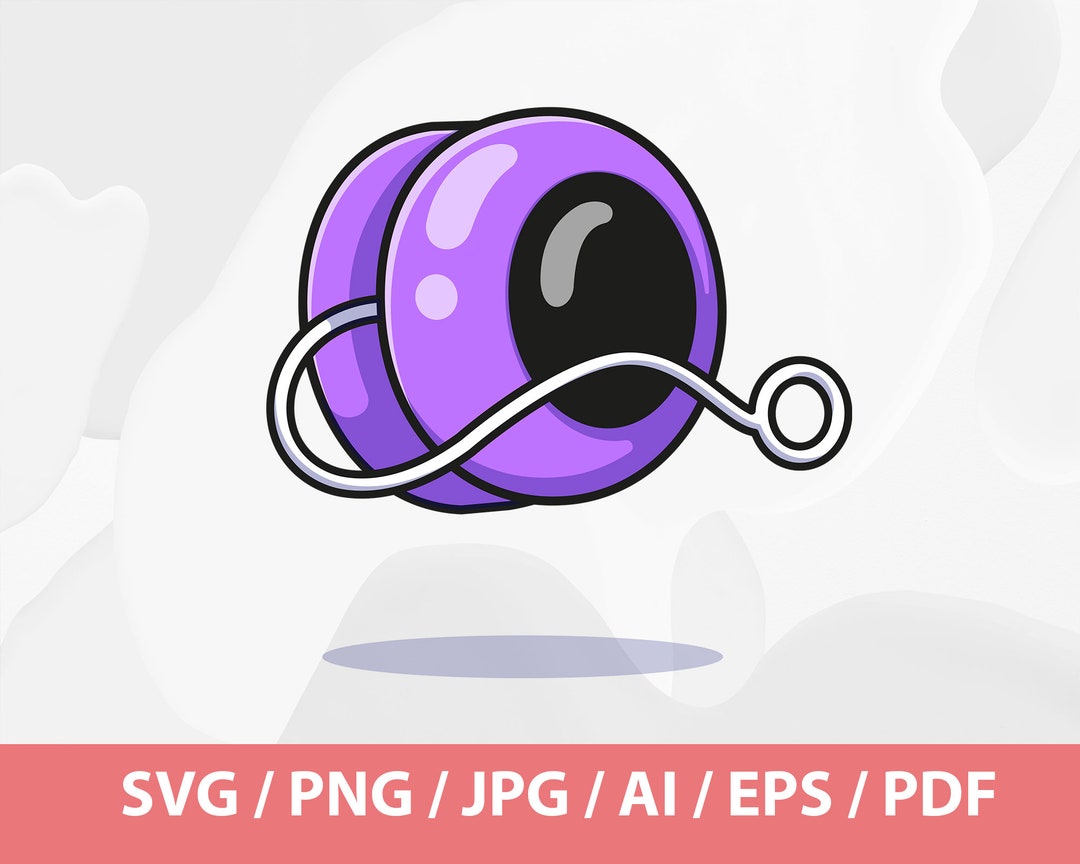 Yoyo SVG Yo Yo Vector Yoyo Clipart Yoyo Cricut Yoyo Cut File Yoyo ...