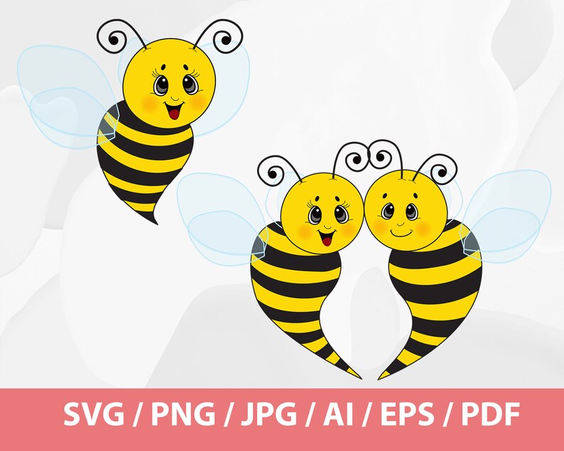 Bee SVG Bumble Bee Svg Cute Bee Svg Honey Bee Svg Bee - Etsy