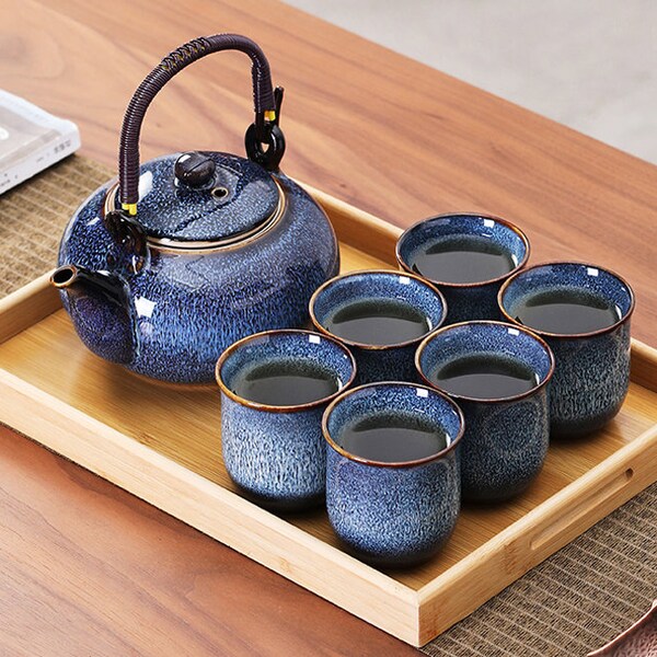 Ceramic Tea Set - Etsy