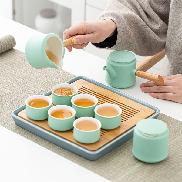 Ceramic Tea Set - Etsy