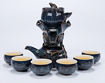 Automatic Brewing Tea Set - Etsy
