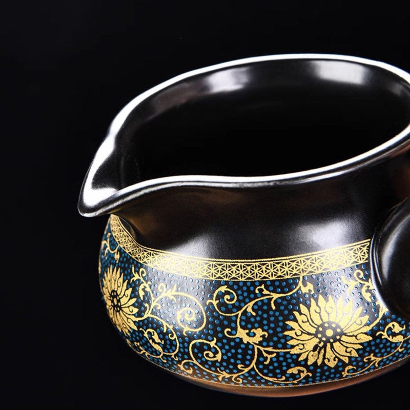 Creative Graphite Automatic Tea Set Rotating Brewing Teapot Kung Fu Tea ...