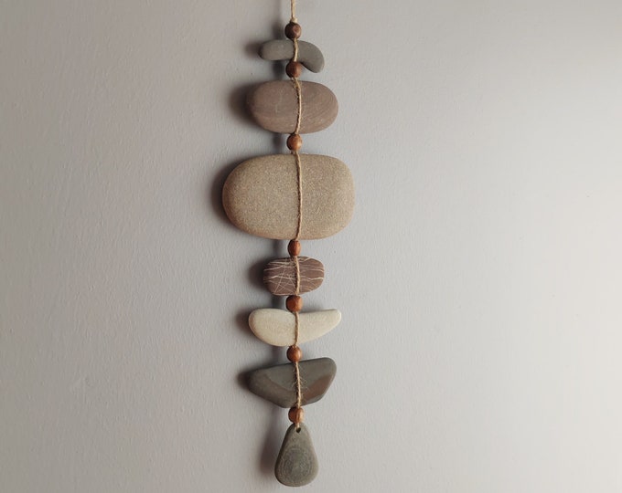 Rock Wall Hanging, 12-40 Cm Beach Stone Wall Decor, Pebble, Rock, Sea ...