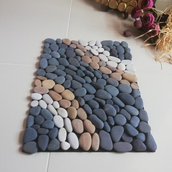 River Rock Rug - Etsy