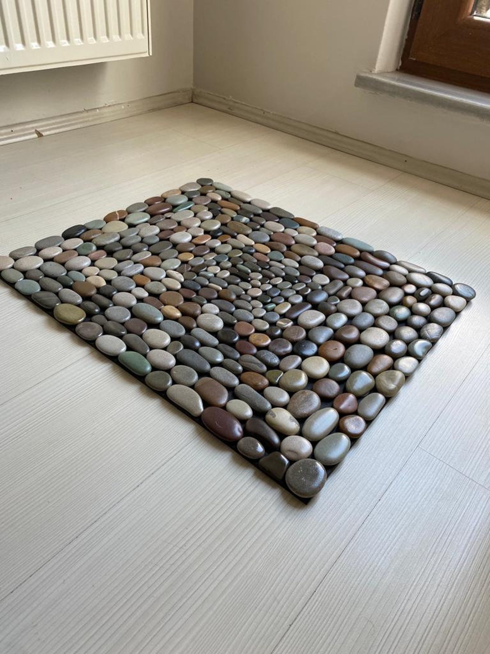 50-60 Cm Beach Stone Mat Beach Stone Mat Stone Mat Natural - Etsy