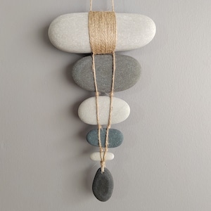 Rock Wall Hanging, 16-32 Cm Beach Stone Wall Decor, Pebble, Rock, Sea ...