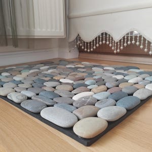 50-60 Cm Beach Stone Mat Beach Stone Mat, Stone Mat, Natural Carpet ...
