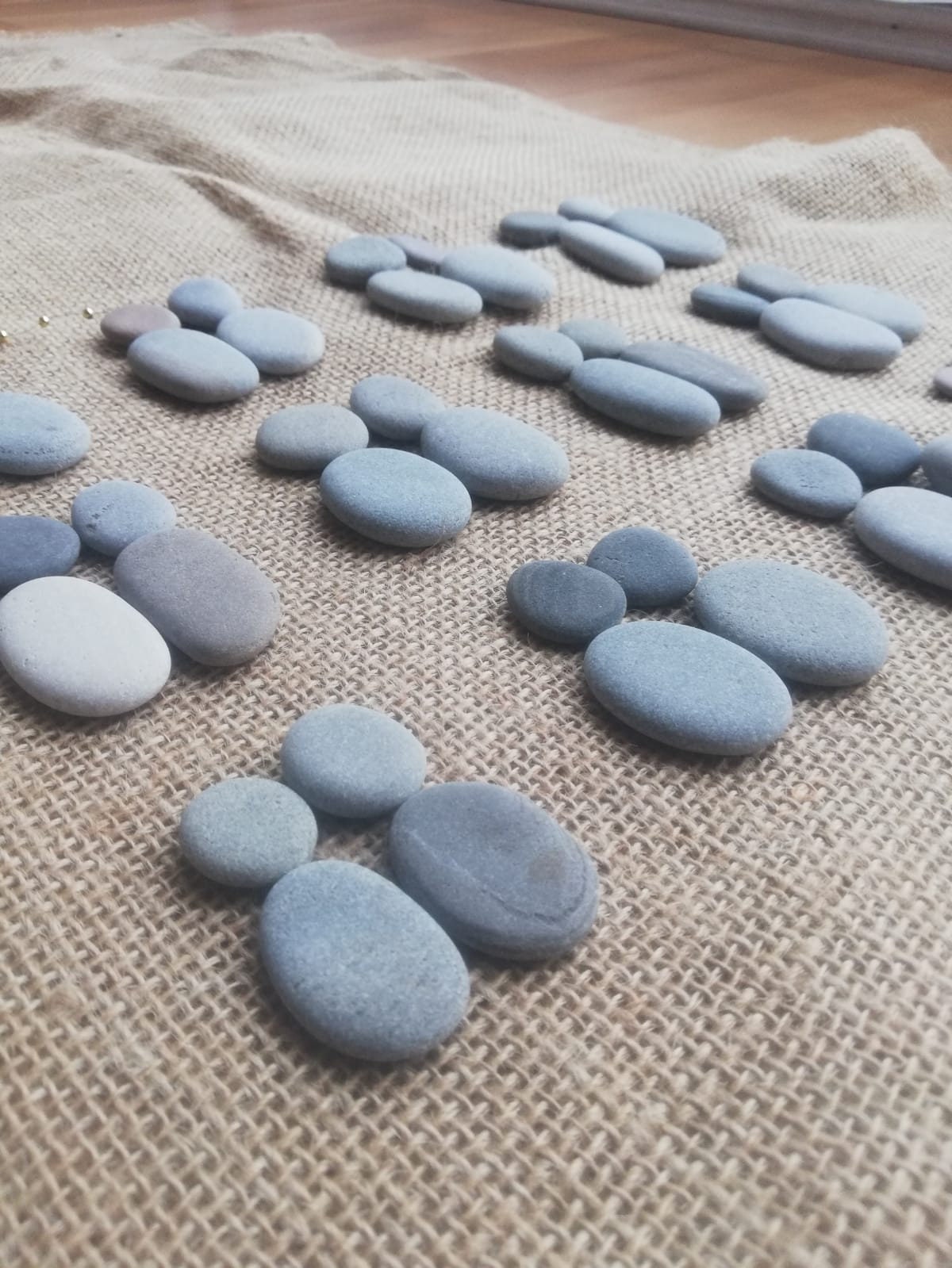 People Sea Pebble Stones, Human Stones, Round and Oval Head Body Sea ...