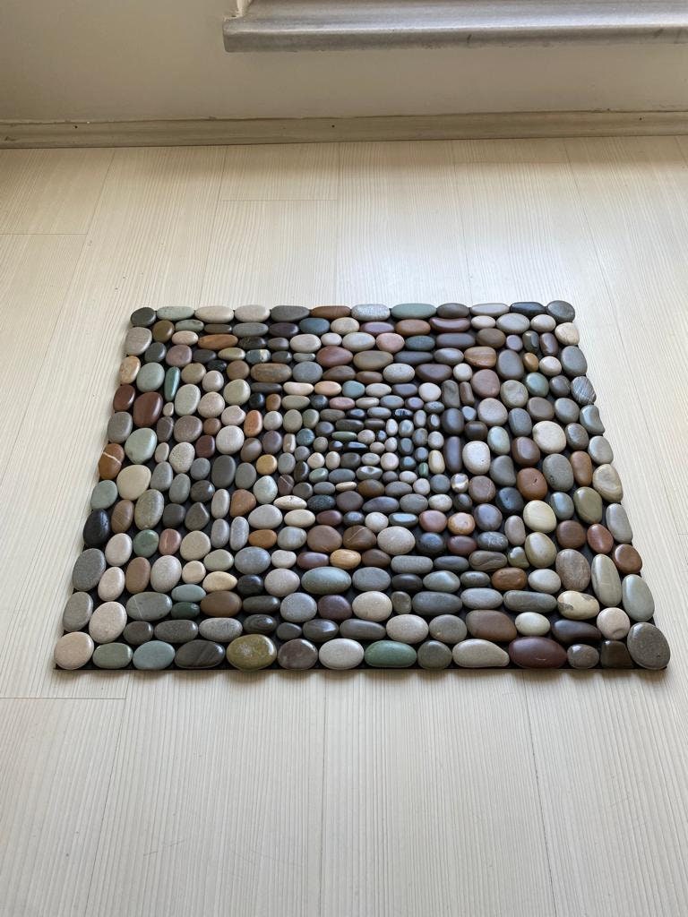 50-60 Cm Beach Stone Mat Beach Stone Mat Stone Mat Natural - Etsy