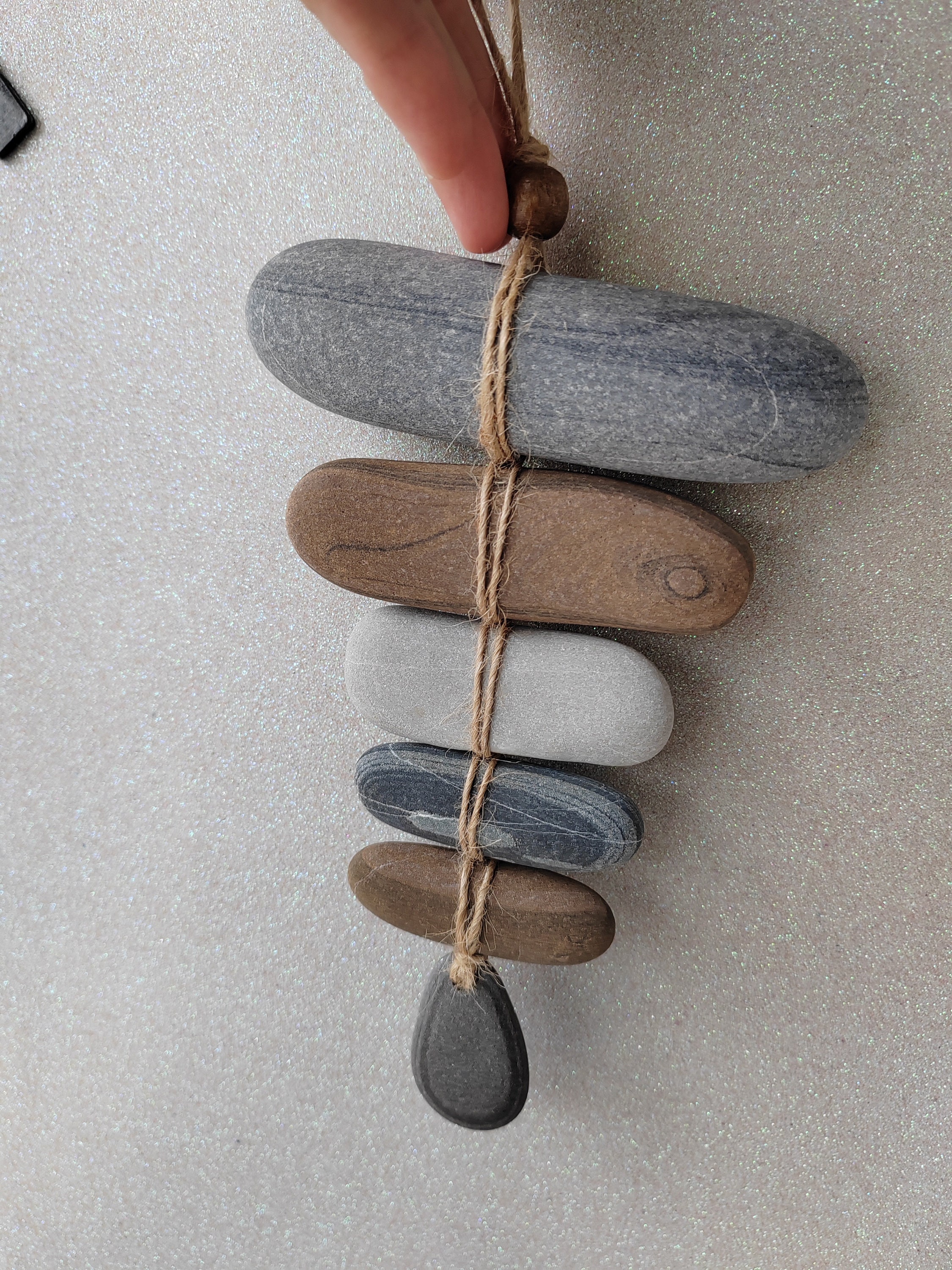 Rock Wall Hanging, 12-20 Cm Beach Stone Wall Decor, Pebble, Rock, Sea ...