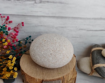 1400 Gr, 13 Cm Large Flattened Oval Painting Stone, Pebble, Sea Stone ...