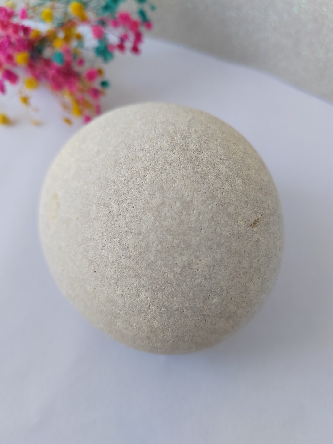 Round Sea Stone 7-8 Cm Beach Pebbles Aquarium Zen Mandala - Etsy