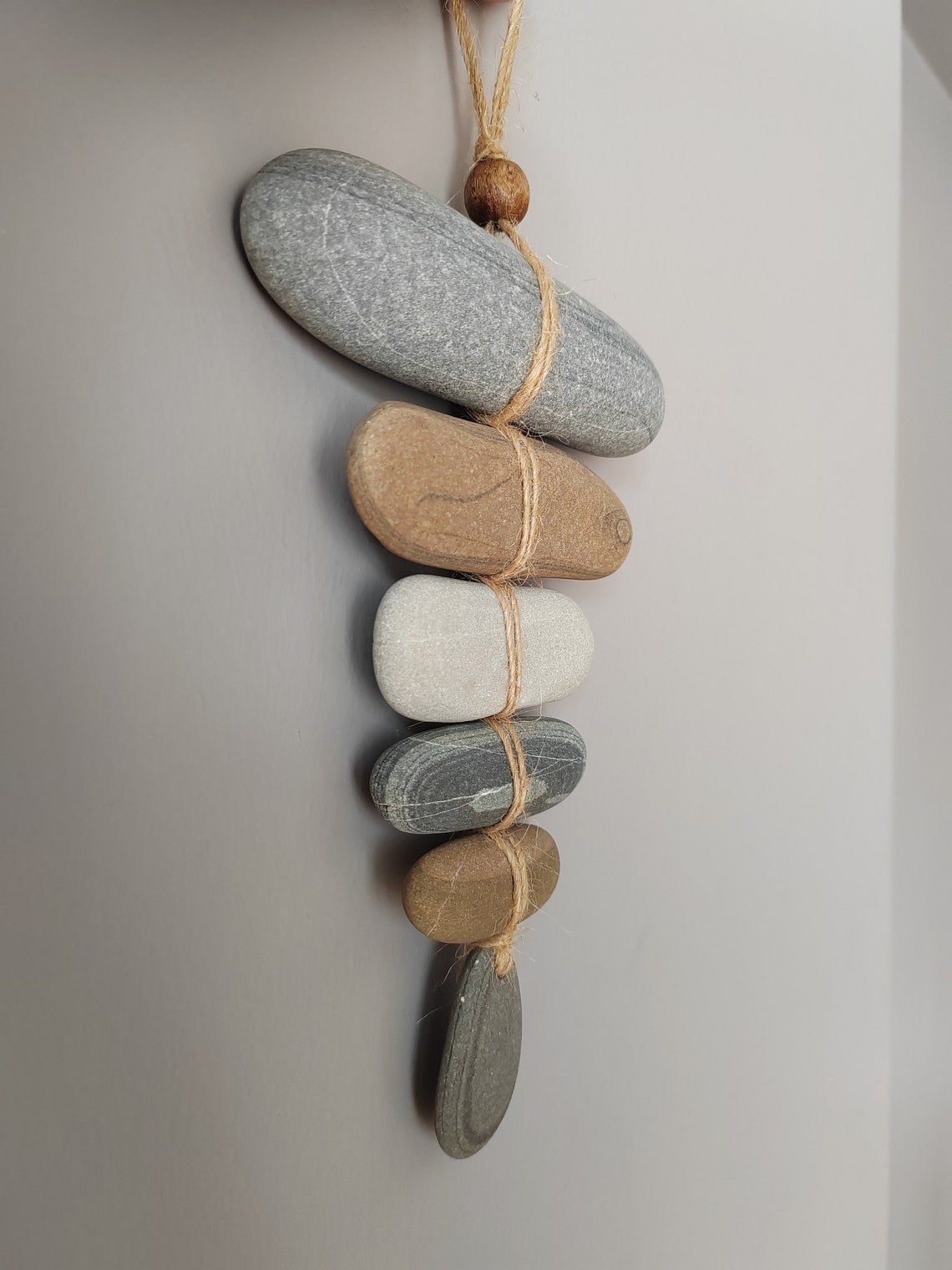 Rock Wall Hanging, 12-20 Cm Beach Stone Wall Decor, Pebble, Rock, Sea ...