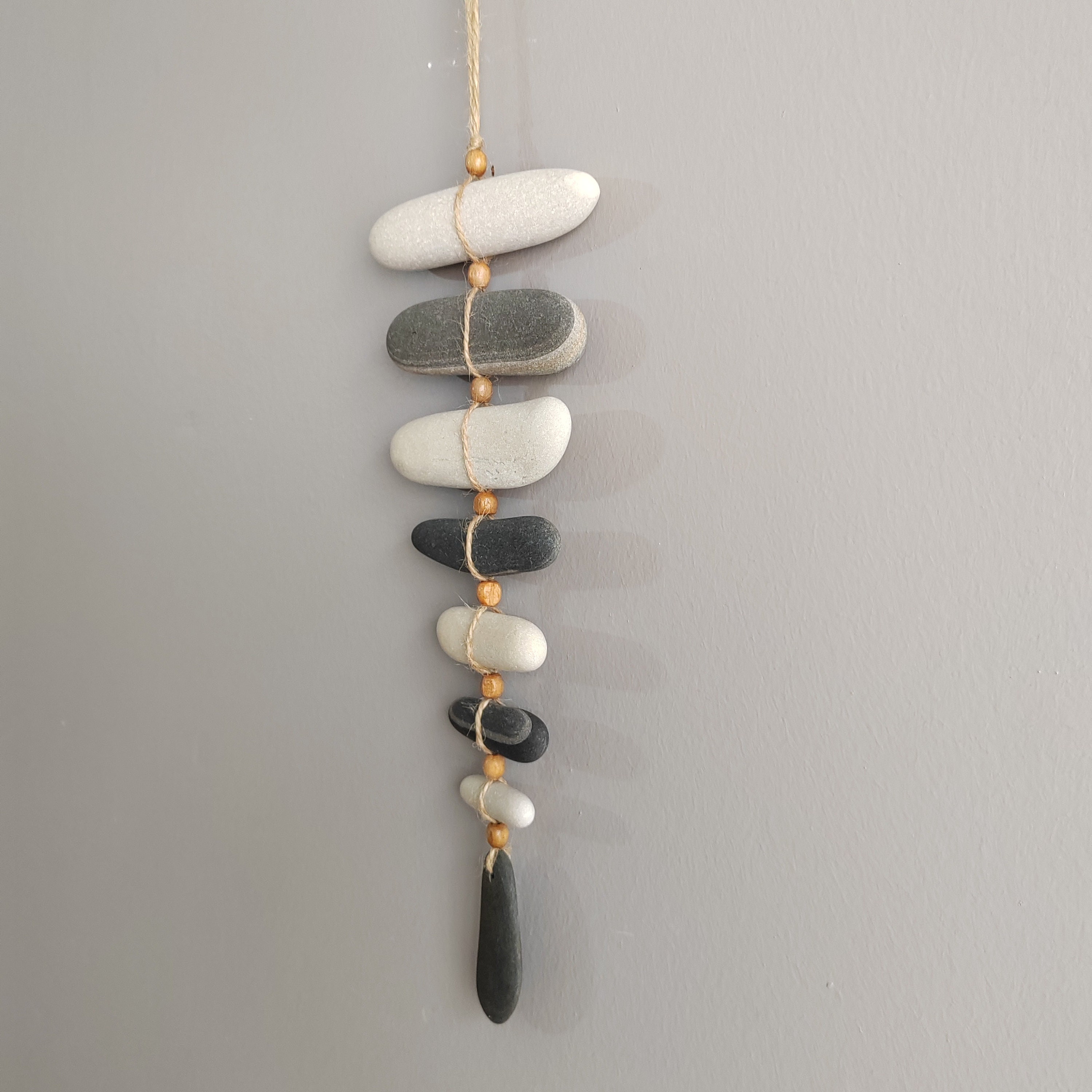 Rock Wall Hanging, 9-28 Cm Beach Stone Wall Decor, Pebble, Rock, Sea ...