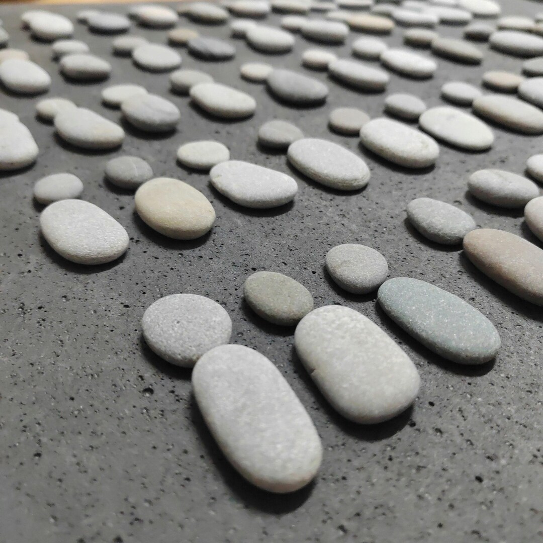 Pebble Art Supplies, Beach Stones, Oval Painting Pebbles, 30pcs (15 Set ...