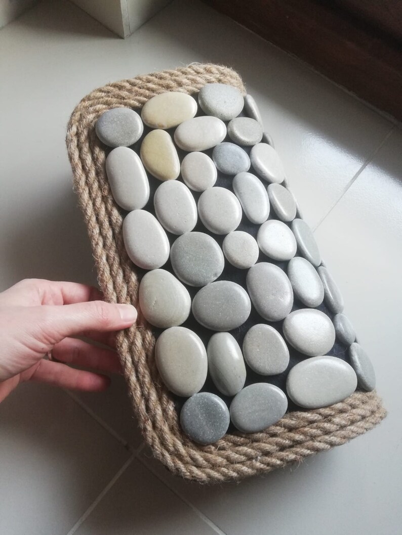 Beach Stone Mat Grounding Foot Massage Spa Massage Stone - Etsy