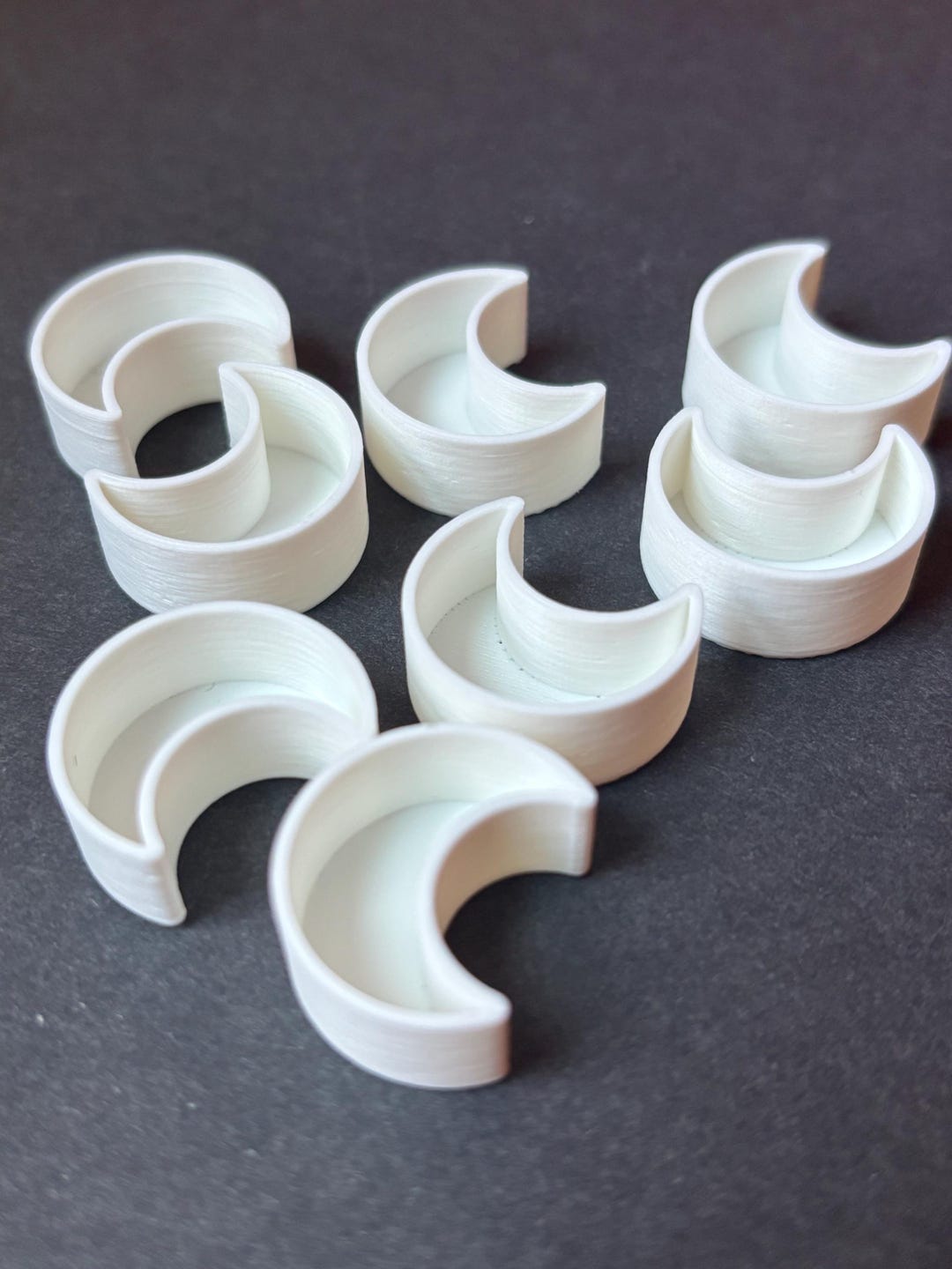 Watercolor Half Pans - Empty - Set of 10 - Heart, Hexagon, Moon ...