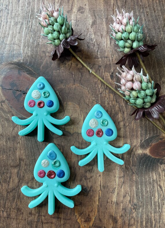 Watercolor Paint Squid Paint Palette Handmade - Etsy