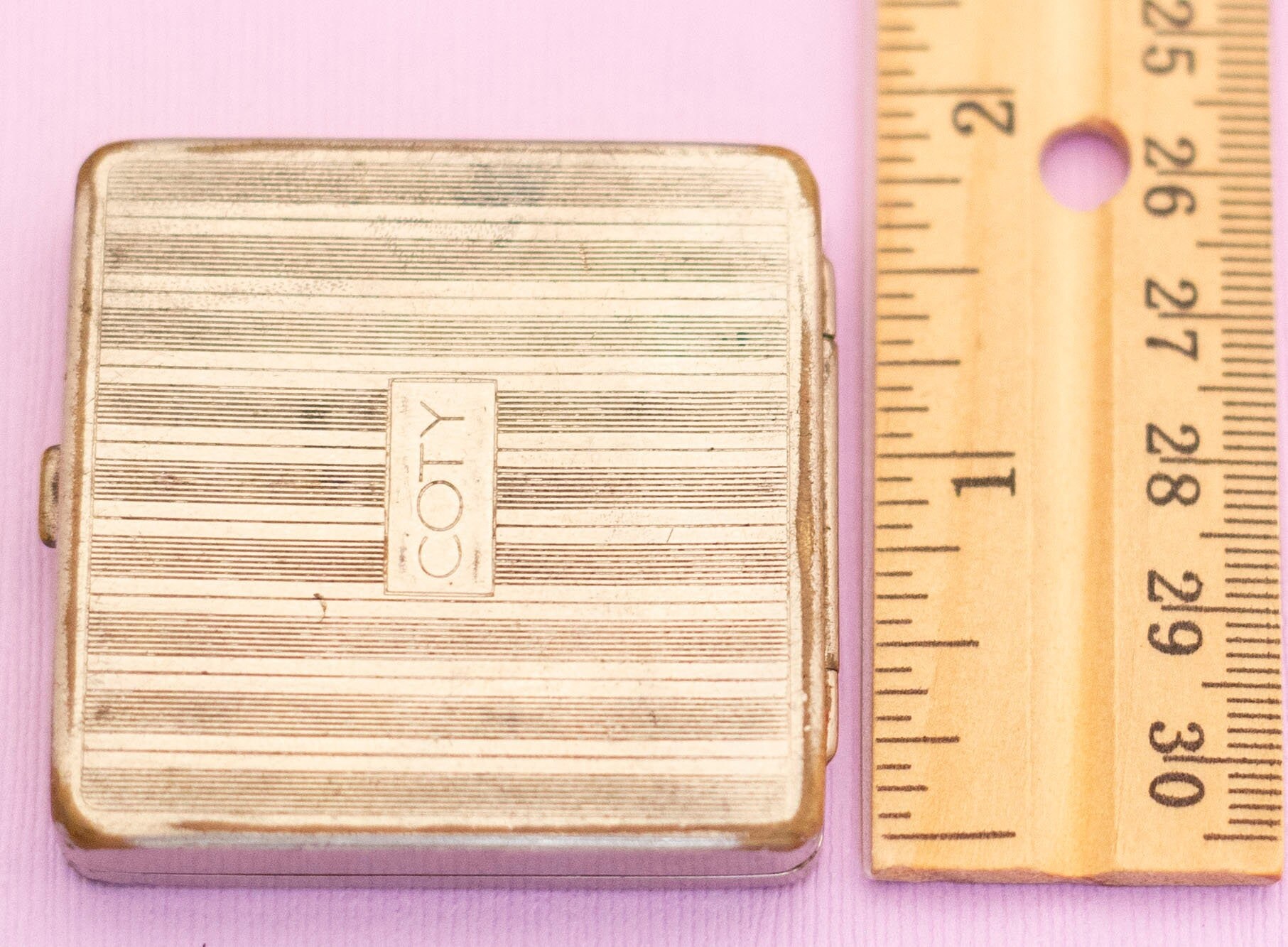 Vintage Silver Metal 1940's Makeup Compact by COTY HB12 - Etsy