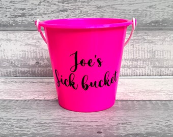 Custom Bucket Decal - Etsy UK