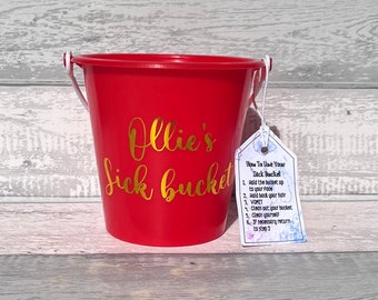 Sick Bucket Decal - Etsy UK
