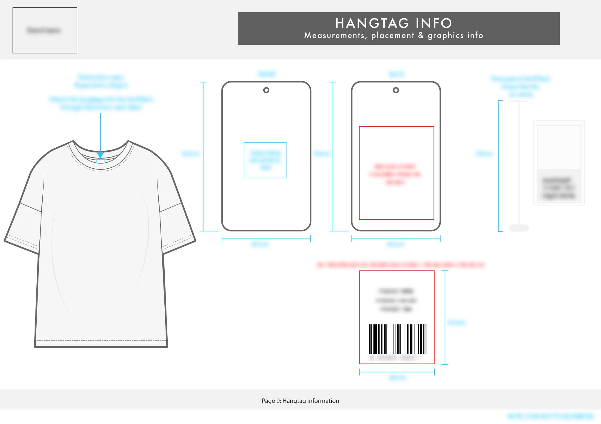 Oversized Boxy T-shirt TECH-PACK Illustrator Photoshop Procreate - Etsy