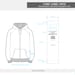 Full Zip Hoodie TECH PACK - Etsy