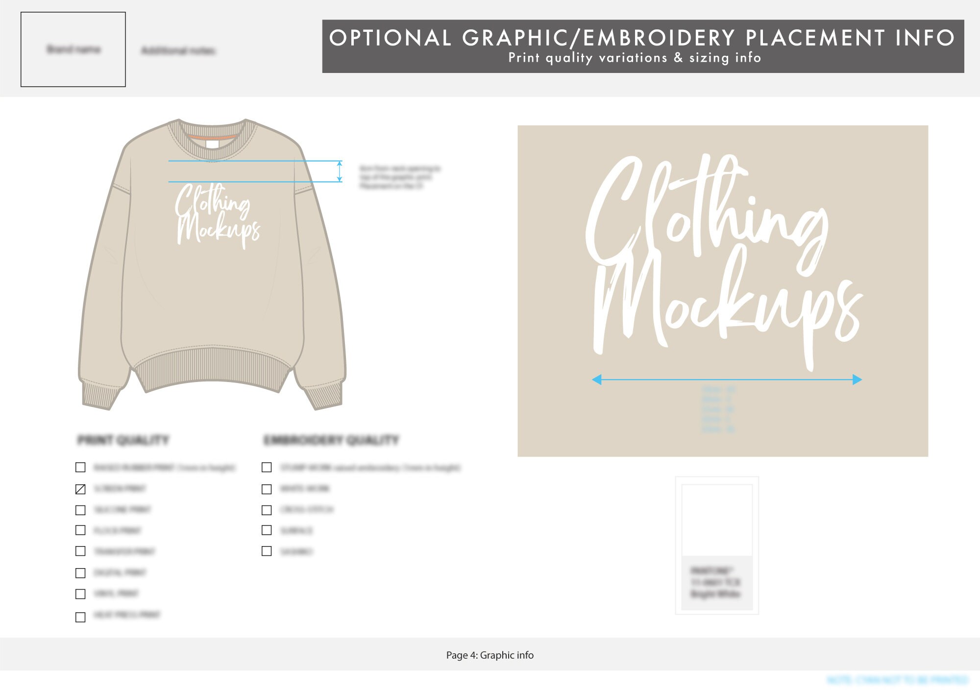 Oversized Sweater TECH PACK Illustrator Photoshop Procreate - Etsy