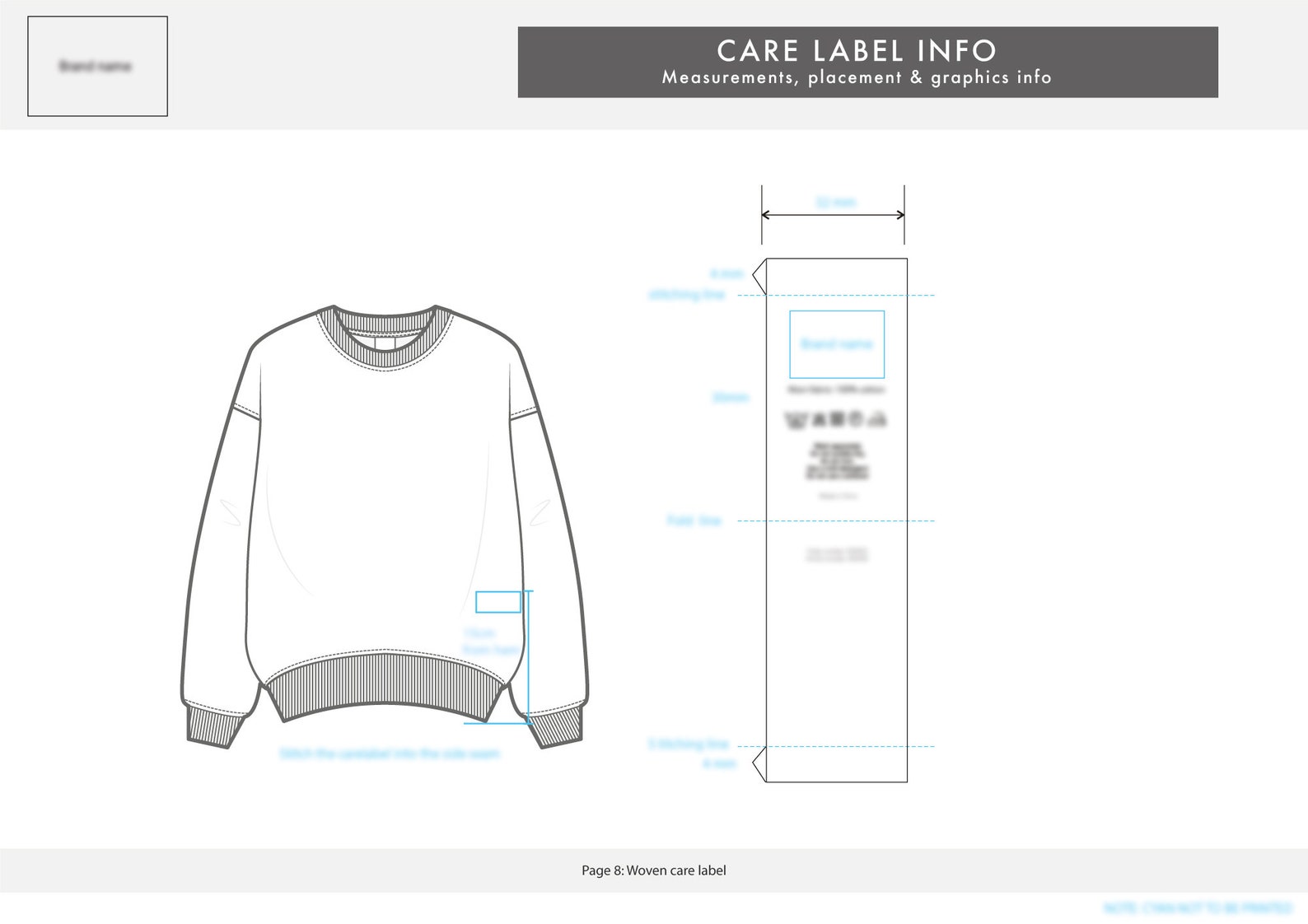 Oversized Sweater TECH PACK Illustrator Photoshop Procreate - Etsy