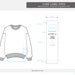 Oversized Sweater TECH PACK Illustrator Photoshop Procreate - Etsy