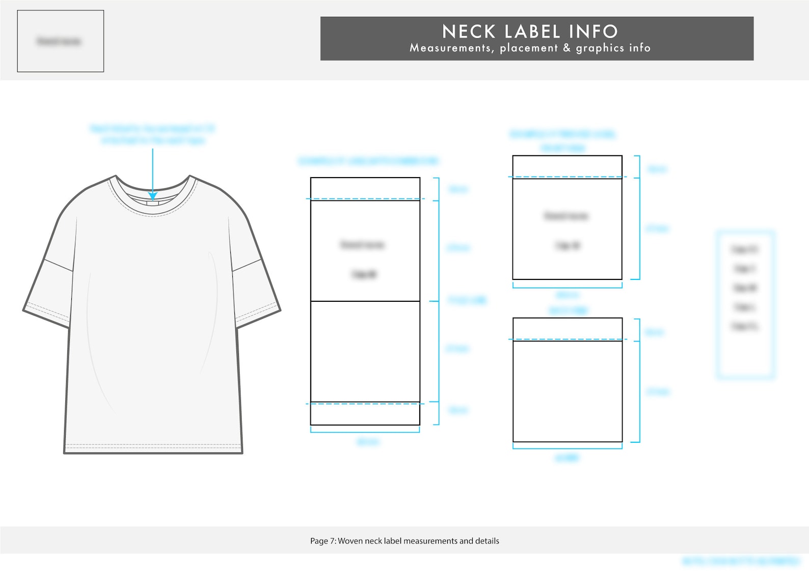 Oversized Boxy T-shirt TECH-PACK Illustrator Photoshop Procreate - Etsy