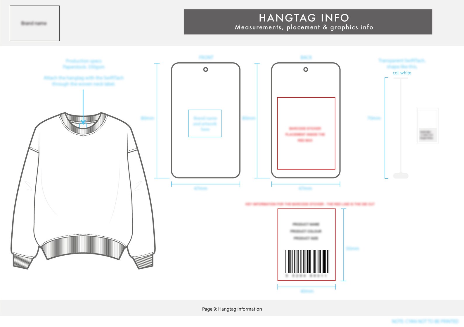 Oversized Sweater TECH PACK Illustrator Photoshop Procreate - Etsy