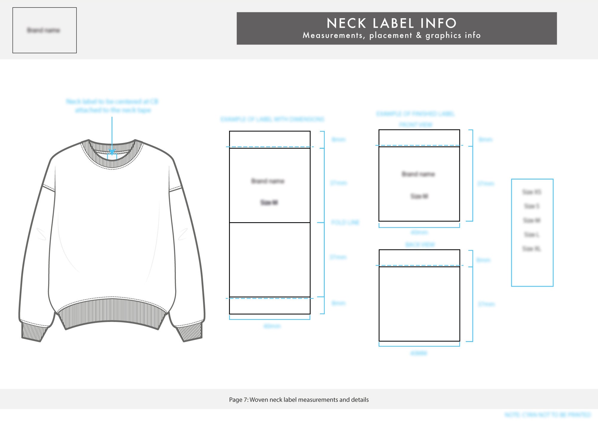 Oversized Sweater TECH PACK Illustrator Photoshop Procreate - Etsy
