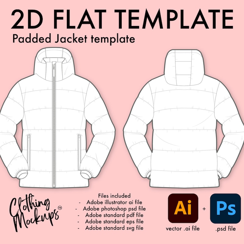 Puffer Coat Pattern - Etsy
