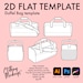 Duffel Bag - Flat Technical Fashion Drawing Illustration Vector Ai Psd ...