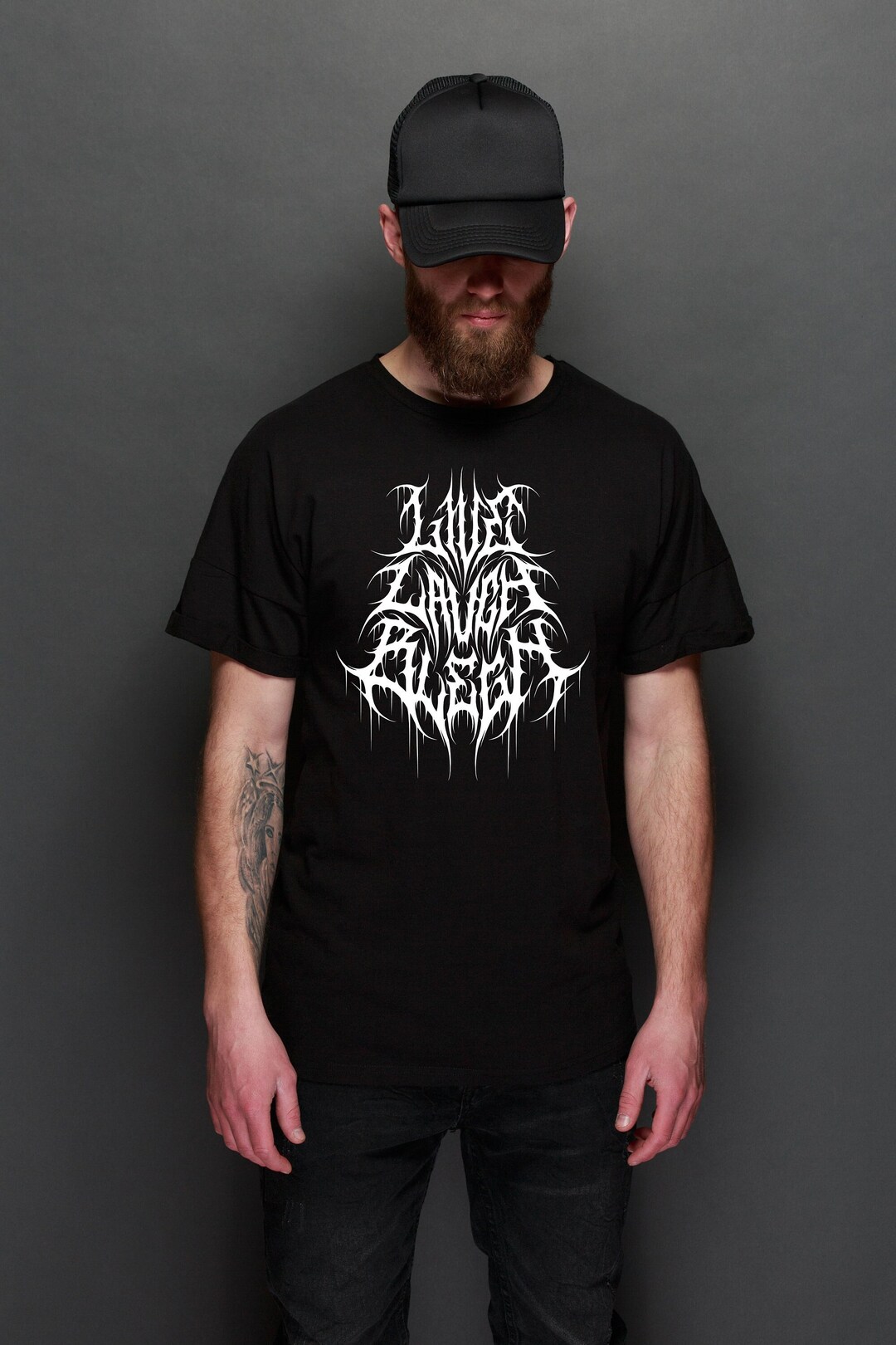 Live Laugh Blegh T-shirt Heavy Metal Gift - Etsy