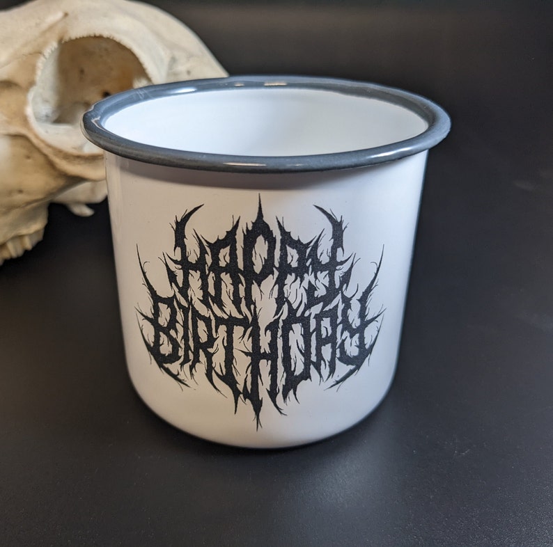 Heavy Metal Happy Birthday Tasse Death Metal Geschenk - Etsy.de