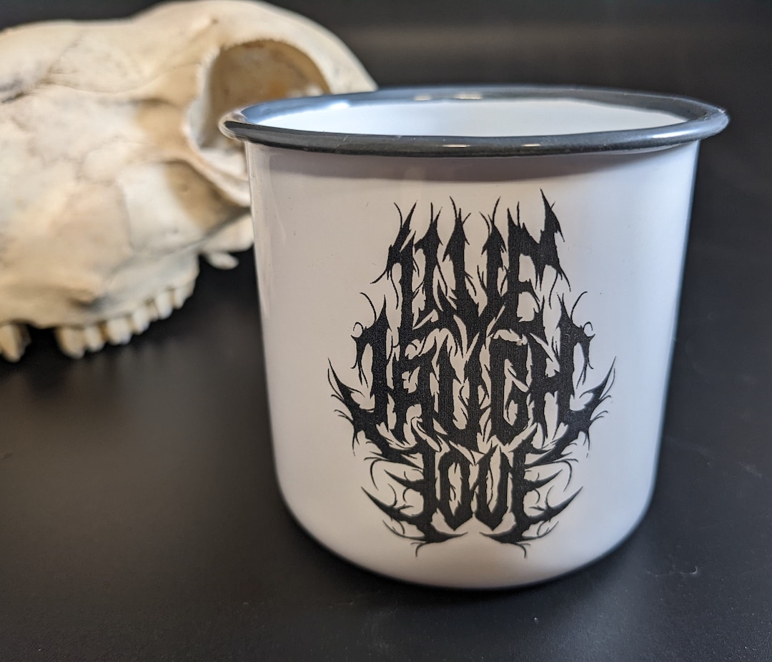 Live Laugh Love Heavy Metal Mug Death Metal Gift - Etsy UK