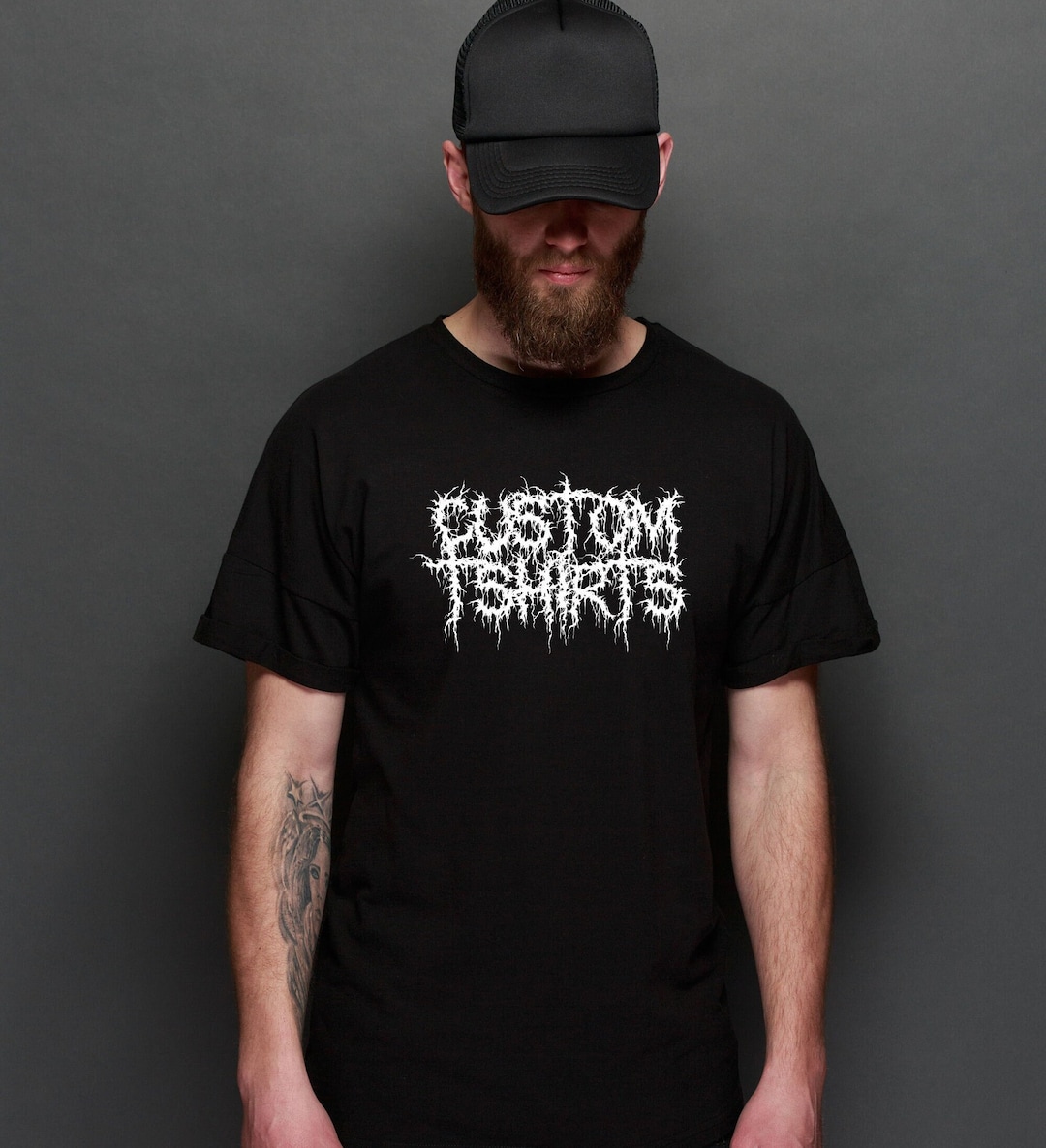 Custom Metal T-shirt - Heavy Metal Gift - Etsy