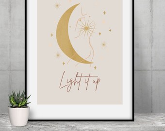 Light up Poster - Etsy Australia